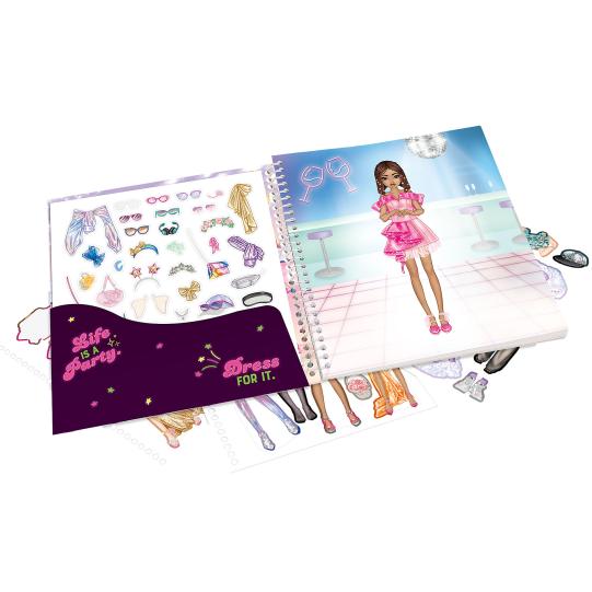 Top Model Dress Me Up Party Sticker Book – JAC Stores IOM