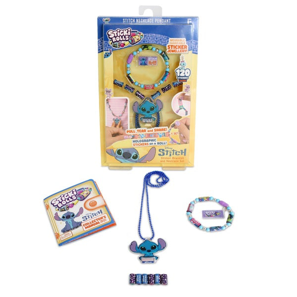 Sticki Rolls Disney Stitch Sticker Jewellery Making Set – JAC Stores IOM