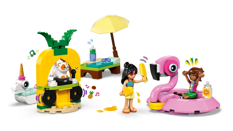 LEGO 42658 Unicorn & Flamingo Pool Party – JAC Stores IOM