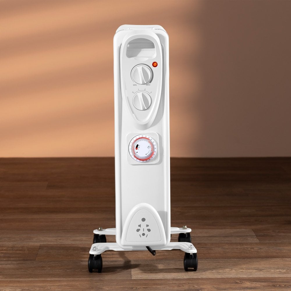 Daewoo Oil Filled Radiator 1500W with Timer – JAC Stores IOM